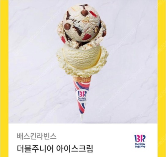 베스킨라빈스 더블주니어 47003500원 기타 티켓쿠폰이용권 중고나라